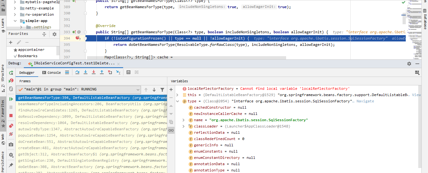 Spring容器中获取SqlSessionFactoryBean类型Bean失败_springboot sqlsessionfactory可通过容器获取-CSDN博客