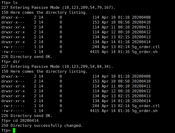 Linux ftp虚拟用户登录无法获取目录列表、无法上传、下载等_here comes the directory listing-CSDN博客