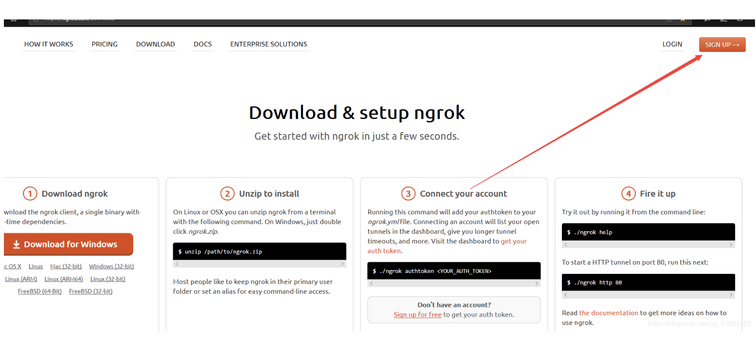 用Ngrok 配置属于自己的免费外网域名_ngrok 绑定自己的域名-CSDN博客