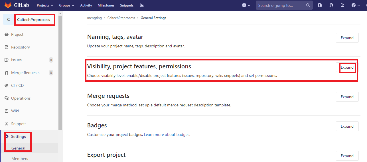 初学gitlab设置访问权限_gitlab project visibility-CSDN博客