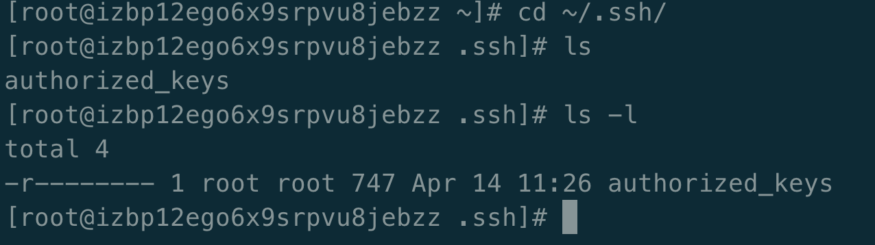 chmod: changing permissions of ‘authorized_keys’: Operation not permitted_is authorized keys ...
