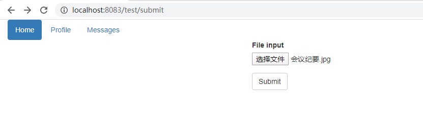 简单的前端上传功能实现文件上传到本地，模拟把文件上传到服务器上前端将内存文件模拟本地文件上传 Csdn博客 