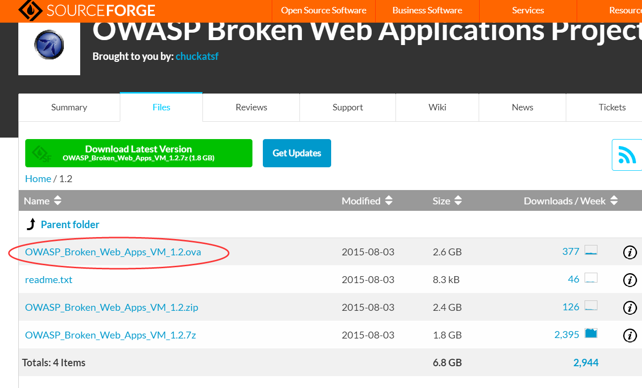 OWASP Broken Web Apps渗透测试环境搭建和安装教程_owasp brokenwebapps怎么用-CSDN博客