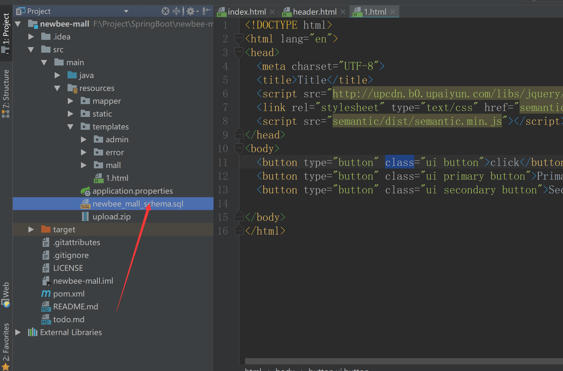 newbee-mall项目源码及部署_newbee-mall项目怎么启动-CSDN博客