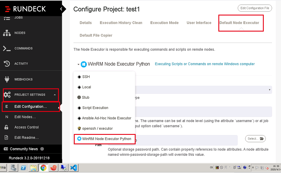 rundeck添加Windows节点_rundeck 添加win节点 yaml-CSDN博客
