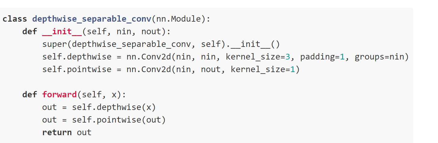 如何在pytorch中使用可分离卷积 depth-wise Separable convolution_pytorch 可分离卷积-CSDN博客