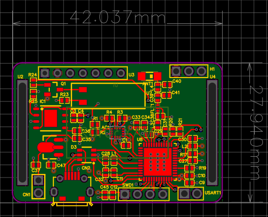 STM32WB55 is modified to p2ps transparent transmission service with rtos based on the BLE ...
