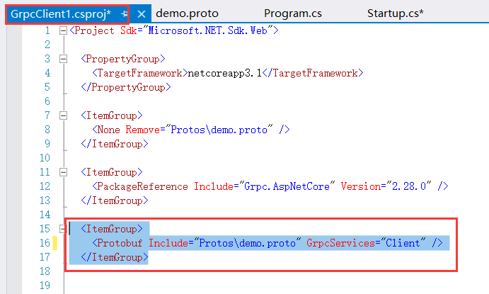 .Net Core gRPC入门实践（webapi集成gRPC客户端）_aspnetcore webapi 加入grpc-CSDN博客