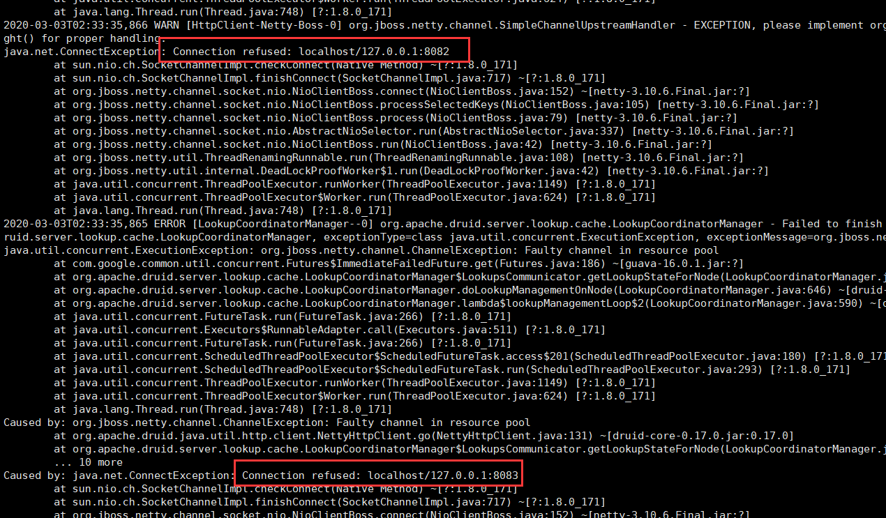 apache Druid 集群安装过程中常见的几个错误_apache druid 启动 loading extension 之后就不执行了-CSDN博客