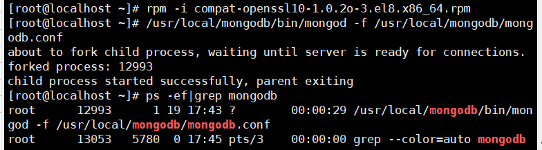 安装MongoDB成功，启动的时候提示找不到共享库文件libcrypto.so.10-CSDN博客