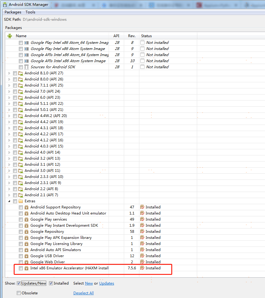 AVD Manager创建Android模拟器时，报错CPU acceleration status: HAXM is not installed on this machine解决方法-CSDN博客