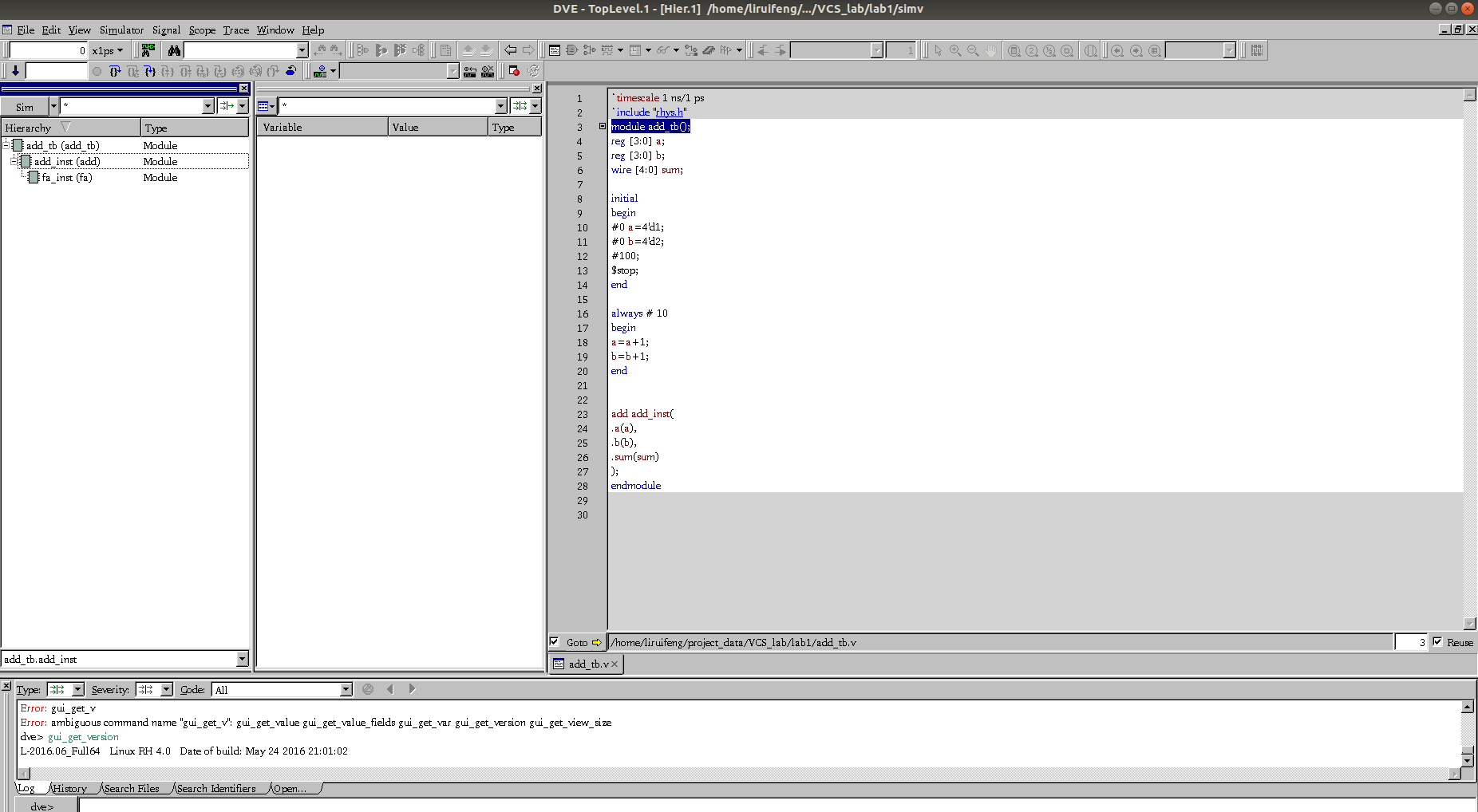 IC-工具篇--VCS使用教程-卷二（202004013）_vcs中的dve-CSDN博客