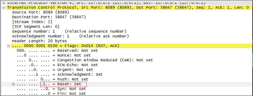 【网络】wireshark分析rst消息 Wireshark Rst Csdn博客