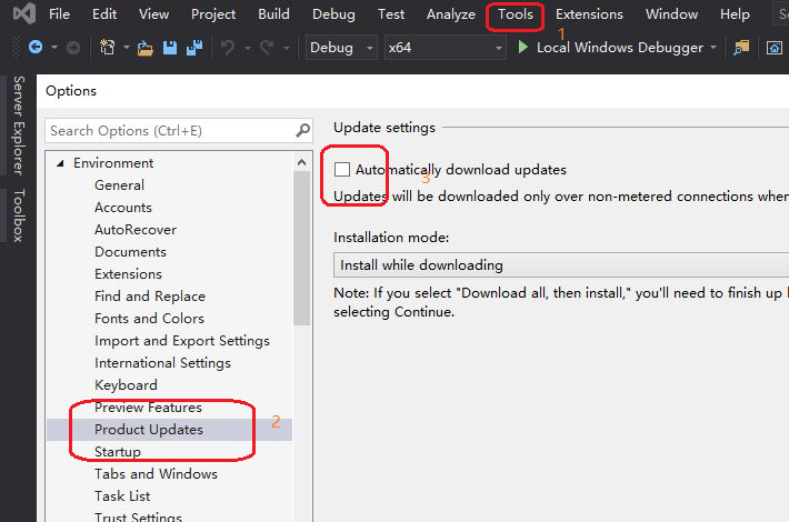 visual studio 2019 关闭自动更新_visio关闭自动更新-CSDN博客