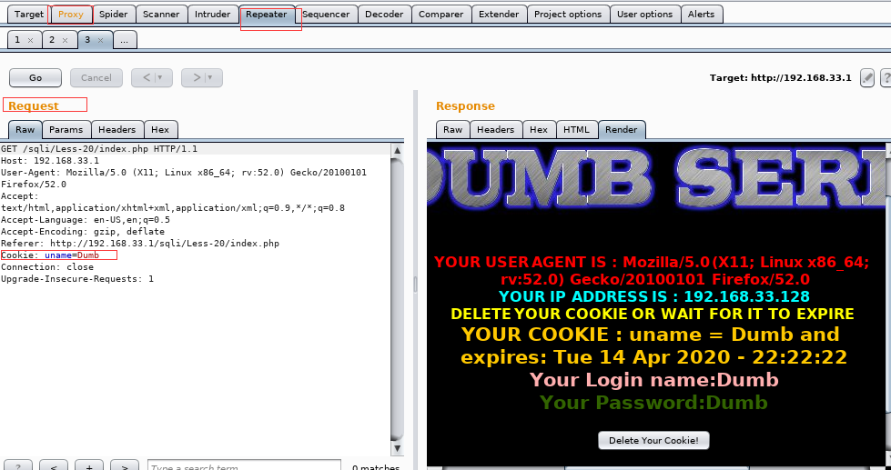 Sqli-labs之Less-20和Less-21和Less-22-CSDN博客
