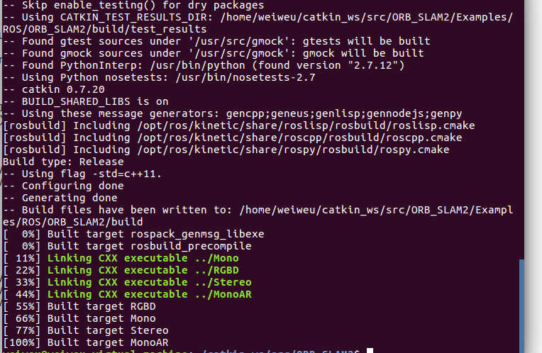 Ubuntu16.04下 ORB_SLAM2的安装与配置_orb-slam运行结果存到哪了-CSDN博客