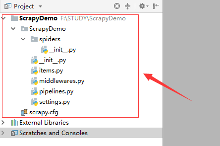 【Python爬虫：Scrapy】 之 PyCharm 搭建Scrapy环境+创建Scrapy项目 实例_scrapy pycharm-CSDN博客