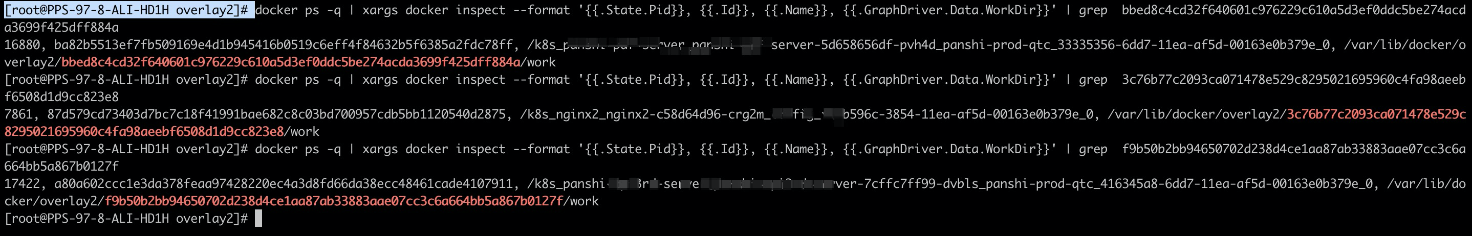 通过docker overlay2 目录名查找容器名和容器ID_如何通过docker overlay2目录名查找容器名和容器id-CSDN博客