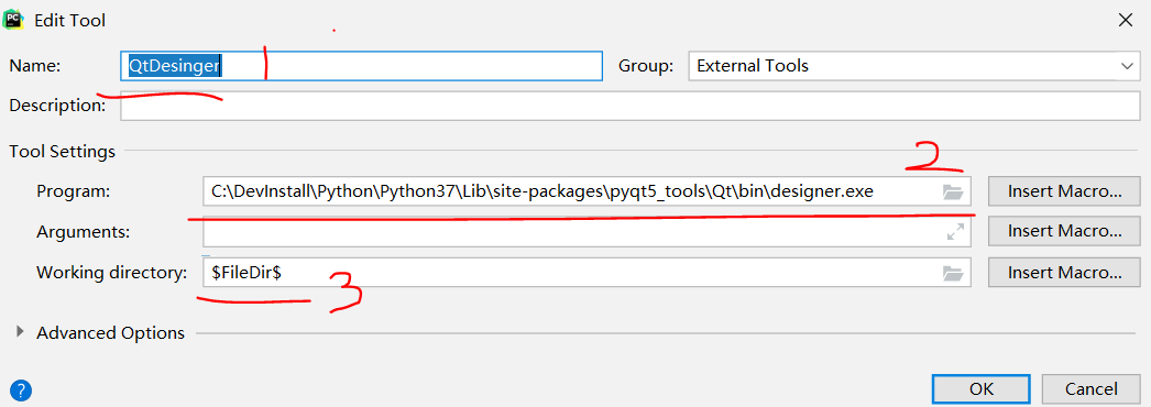 pyqt5的安装与在pycharm中的配置_pyqt5 pyinstaller添加到pycharm-CSDN博客