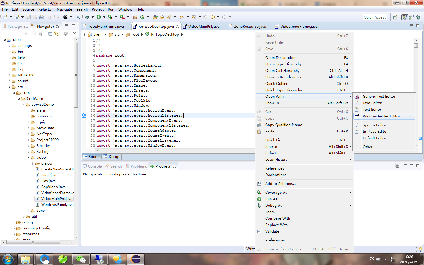 eclipse安装插件windowBuilder---2020.4.15_eclipse2020 下载 windowbuilder-CSDN博客