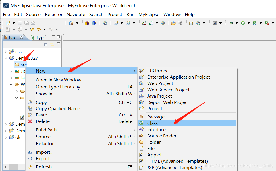MyEclipse创建Web Project并创建一个类写java文件详细教程_myeclipse中的webproject如何写java程序-CSDN博客