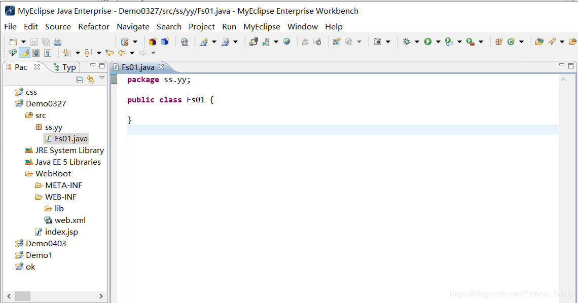MyEclipse创建Web Project并创建一个类写java文件详细教程_myeclipse中的webproject如何写java程序-CSDN博客