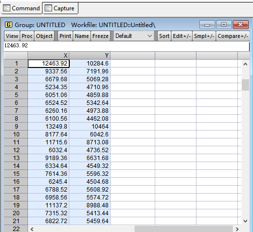 Eviews的基本使用，简单线性回归分析-CSDN博客