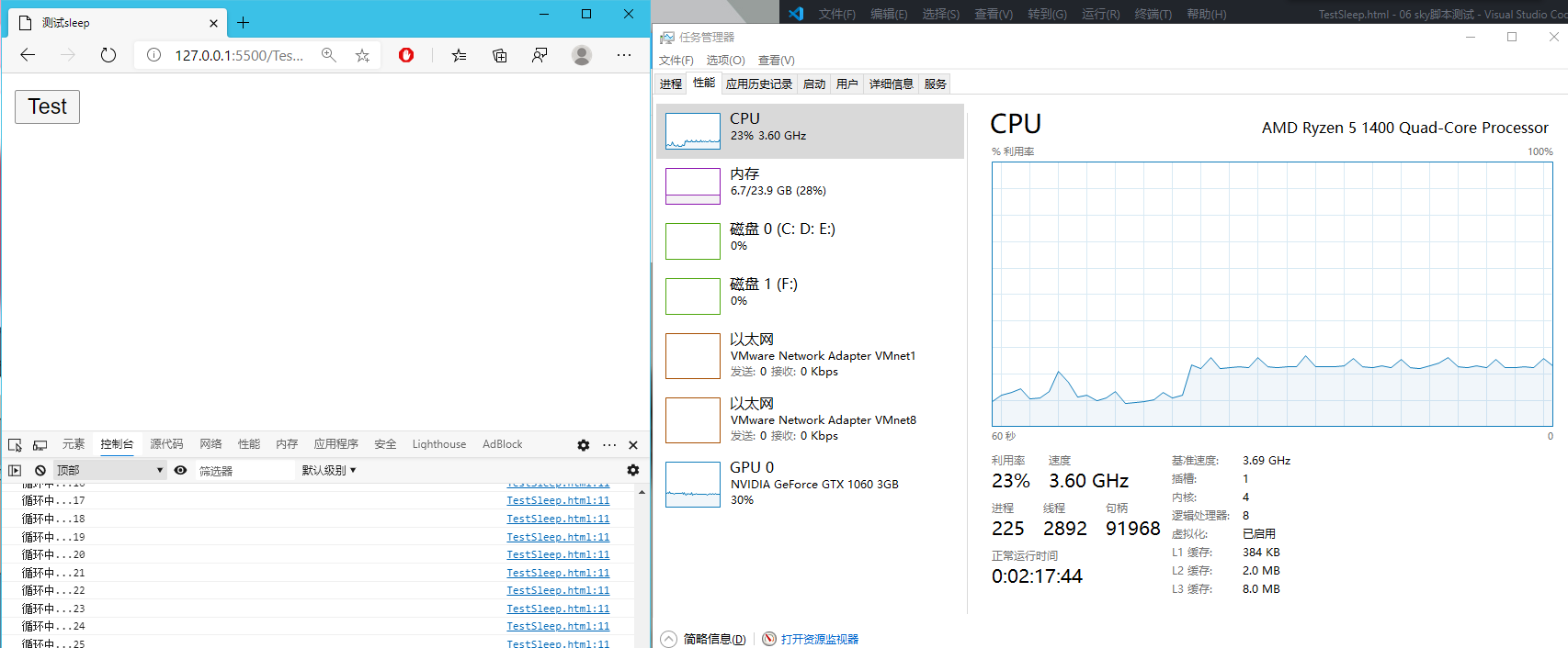 JavaScript自定义延迟函数sleep(delay)，以及循环中带延迟_js循环延时函数_qq_43435123的博客-CSDN博客