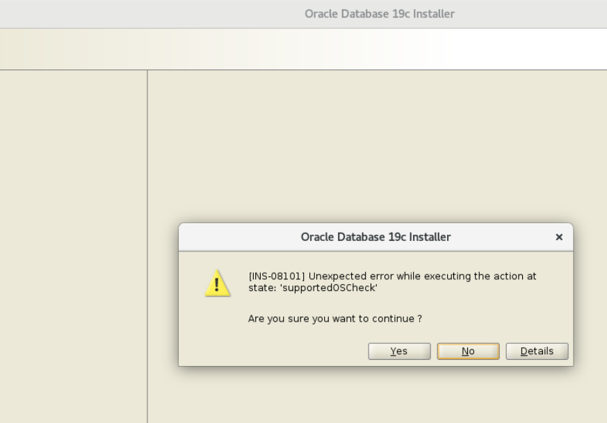 Linux下安装Oracle数据库之一路报错_error: you must not be logged in as root to run th-CSDN博客
