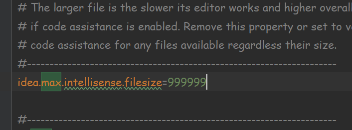 IDEA打开文件提示the file too large: showing a read-only preview of the first 2.56M.(IDEA只显示前2.56M_idea ...