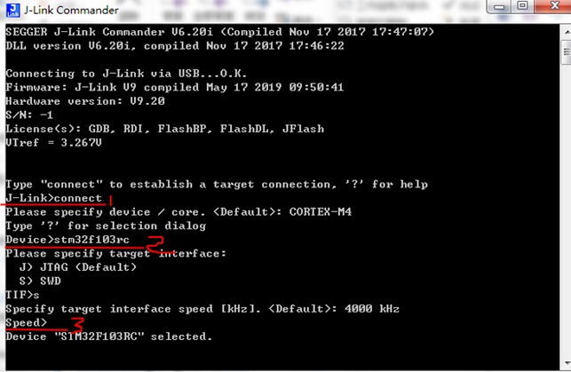 j-link command使用指南-CSDN博客