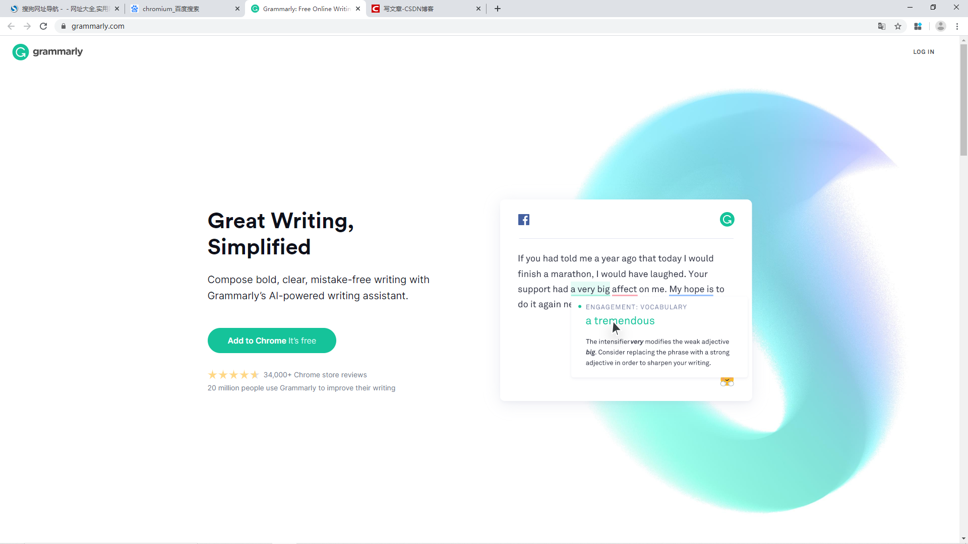 英语语法检查工具Grammarly安装使用指南（20200415）-CSDN博客