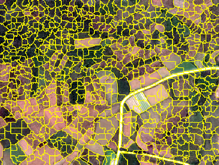 python gdal + skimage实现基于遥感影像的传统图像分割及合并外加矢量化_遥感影像语义分割 结果 拼接 转矢量-CSDN博客