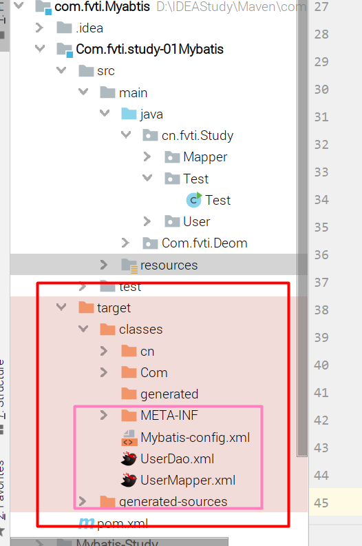 mybatis读取配置文件报错：Could not find resource Mybatis-config.xml_com.intellij.execution.process ...