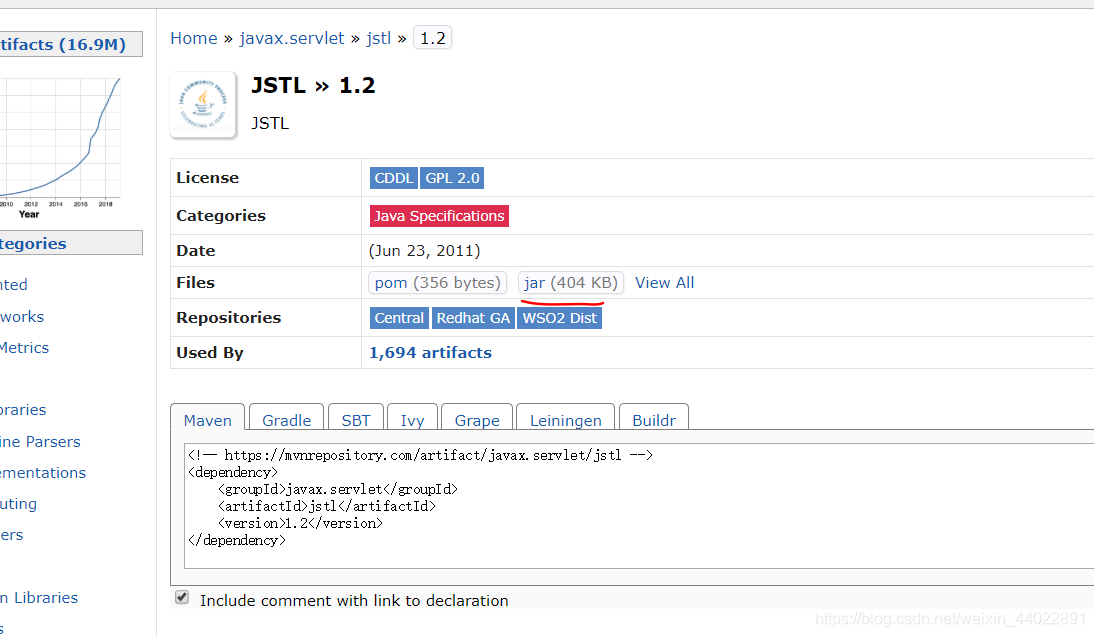 Maven Jstl 解决uri报红 Maven Jstl Uri 爆红 Csdn博客