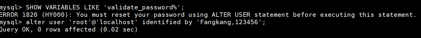 【MySQL】在Centos上如何修改密码_centos 修改mysql temporary password-CSDN博客
