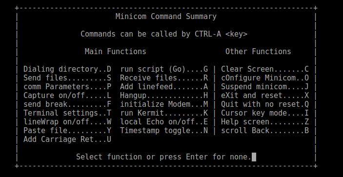 minicom无法输入问题的解决办法-CSDN博客
