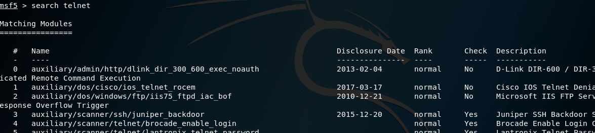 利用kali爆破telnet_msfconsole telnet-CSDN博客
