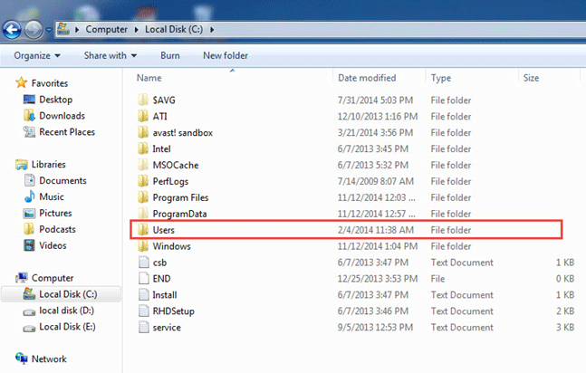 User Profile Path in Windows 7 Registry_windows user account profile ...