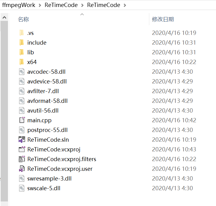 VS2019 c++配置FFmpeg_window c++怎么依赖ffmpeg-CSDN博客