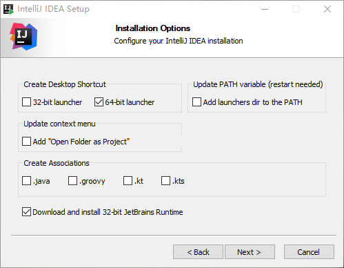 intellij IDEA安装与基础配置，自留_idea create desktop shortcut-CSDN博客