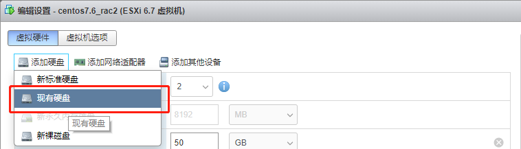 VMWare ESXi 6.7给虚拟机创建共享磁盘_vmware scsi 总线共享-CSDN博客