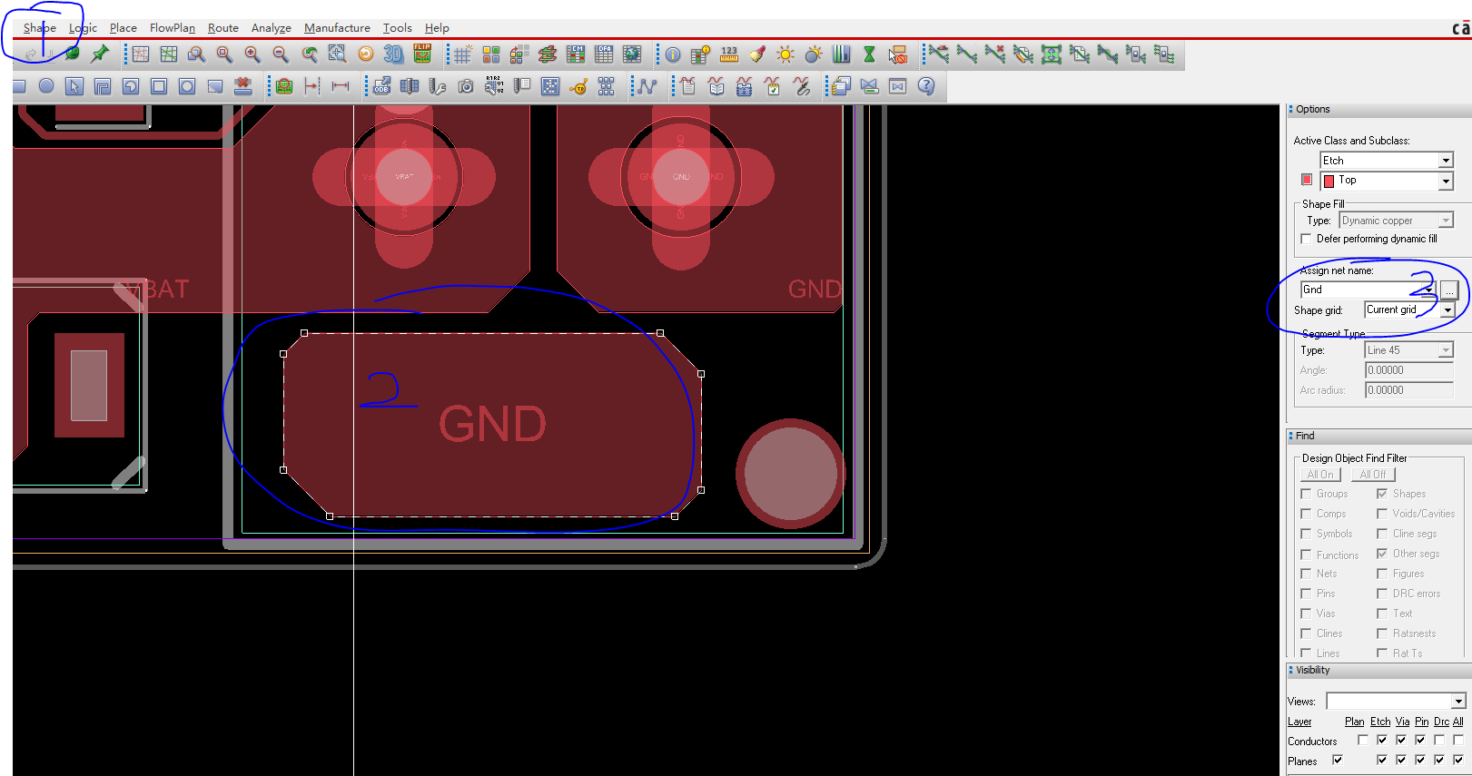 Cadence Allegro 16.6 为未指定网络的Shape指定网络_allegro给shape分配网络-CSDN博客