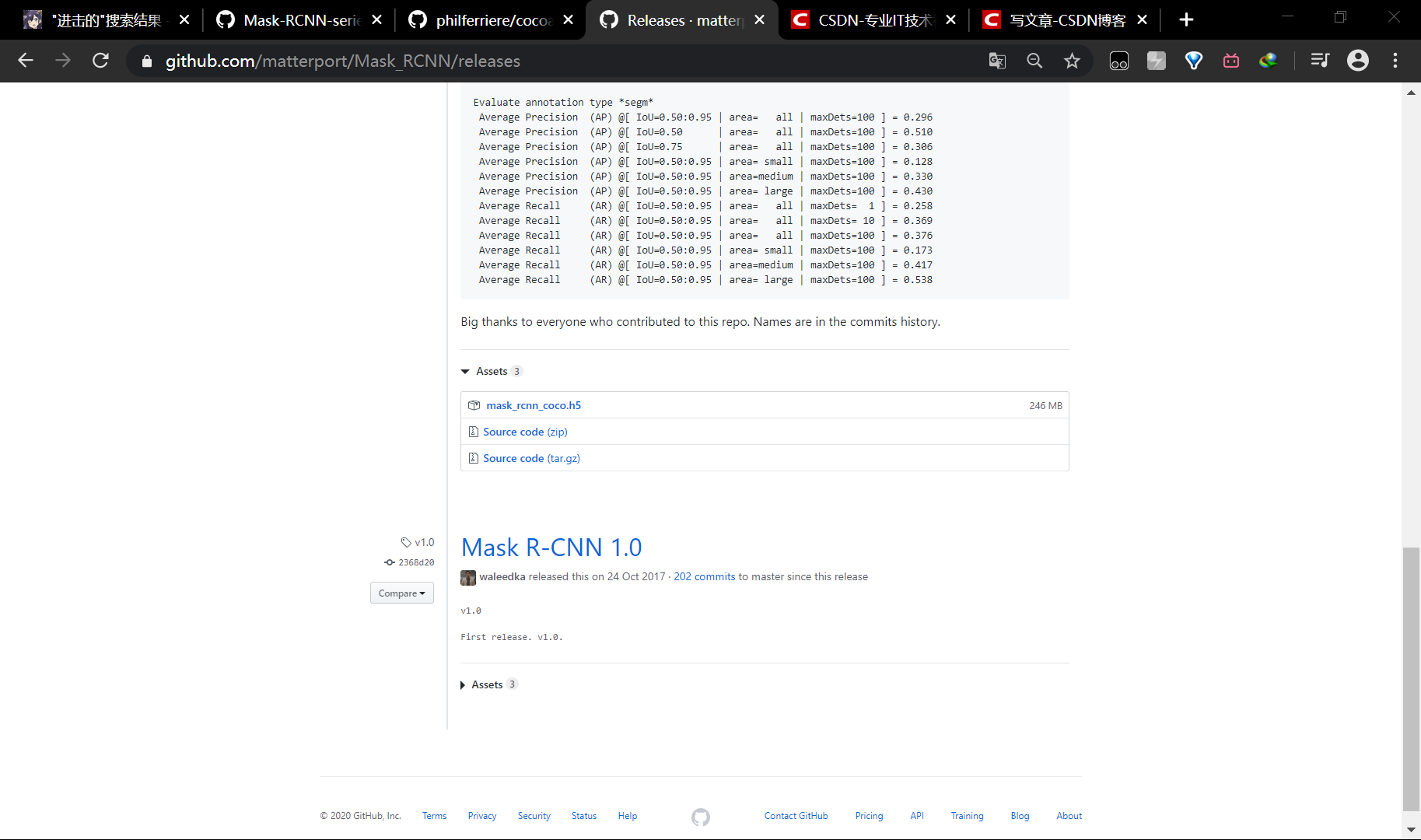 Mask_RCNN运行官方demo_maskrcnn demo-CSDN博客