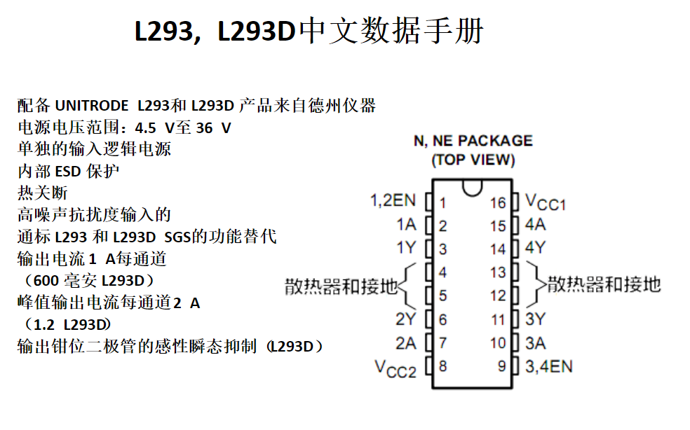 L293D驱动模块的使用详解_l293d外围-CSDN博客