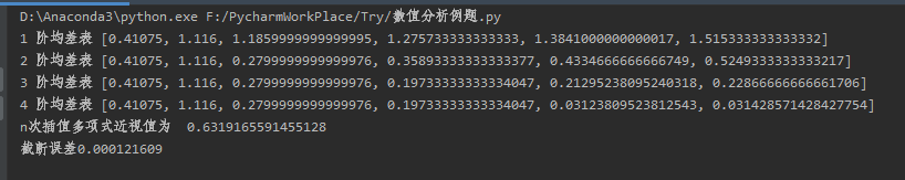均差与牛顿插值多项式 牛顿插值多项式的代码python实现weixin44001521的博客 Csdn博客
