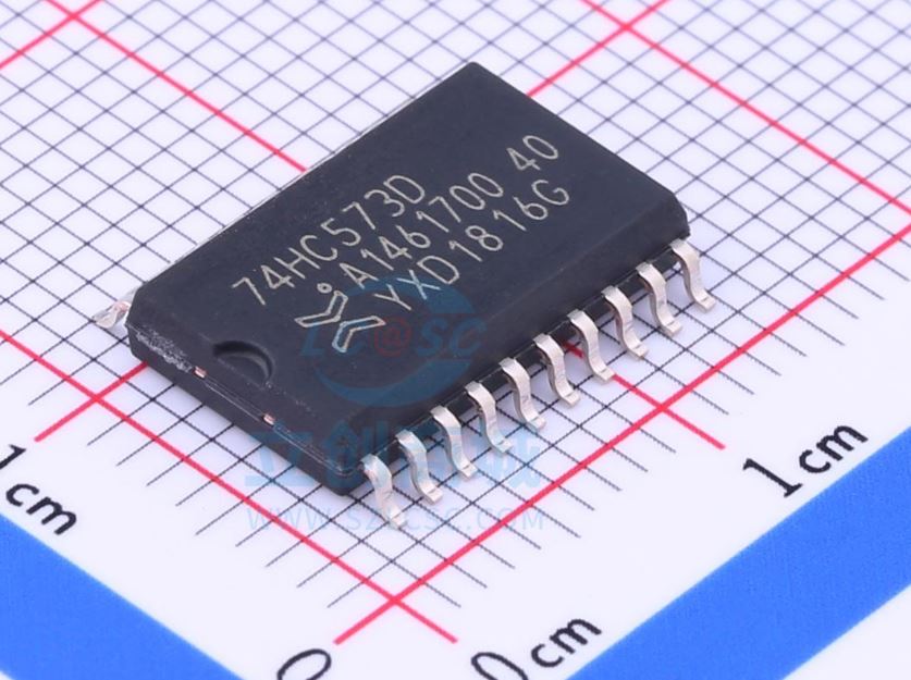 51单片机学习笔记（8）——74HC573锁存器_74hc573le引脚89c51-CSDN博客