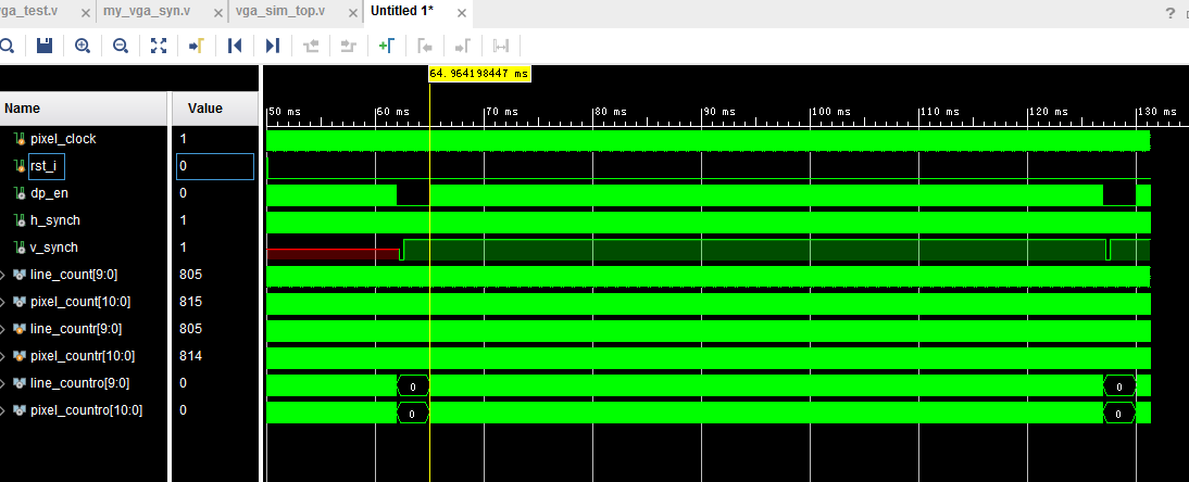 VGA (一)原理 时序及verilog 仿真_vga时序-CSDN博客