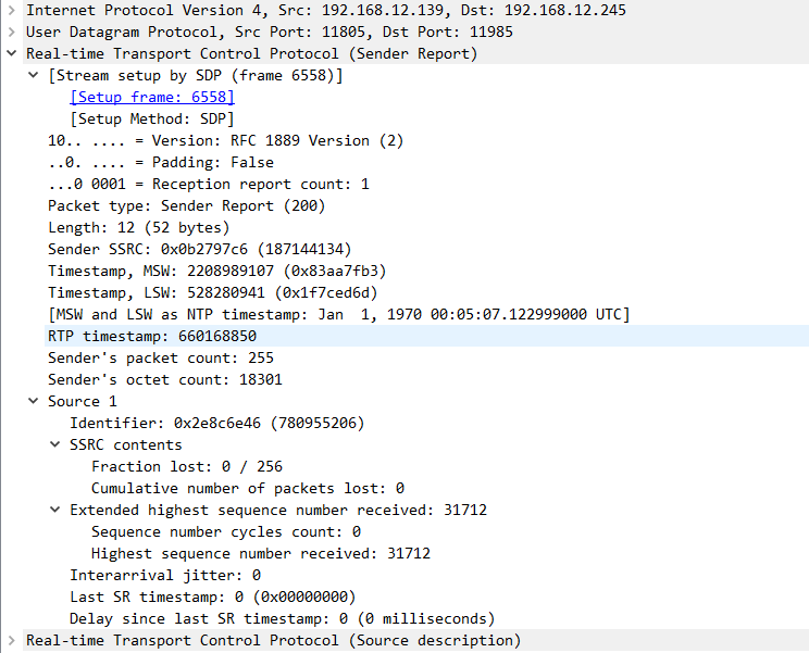 RTCP中SR和RR的简介与区别_rtcp sr rr-CSDN博客