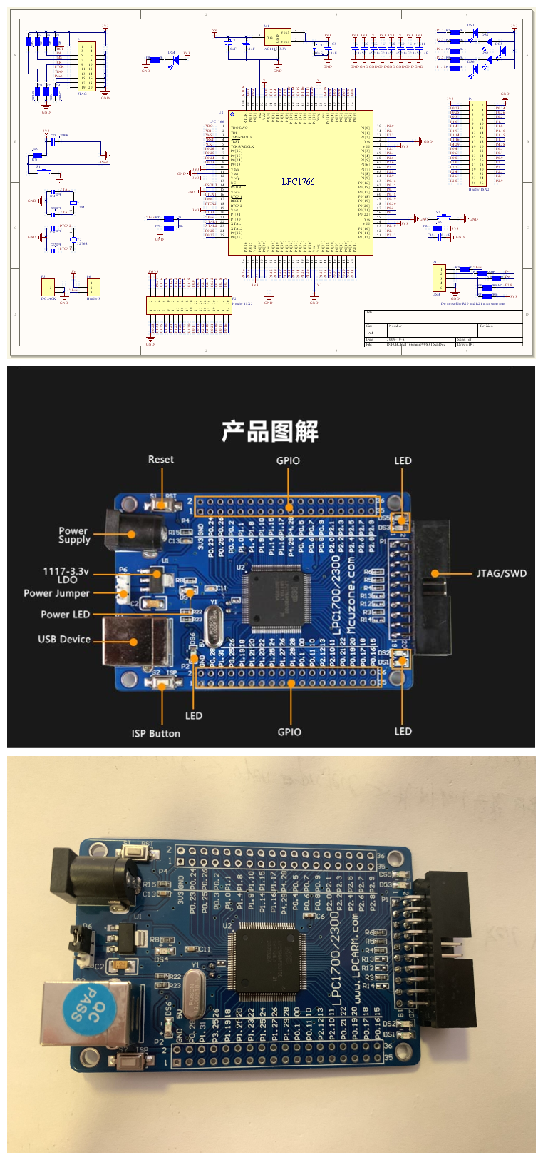 NXP LPC1768最小系统板硬件介绍_lpc1768 电机控制_Mcuzone_Robin的博客-CSDN博客
